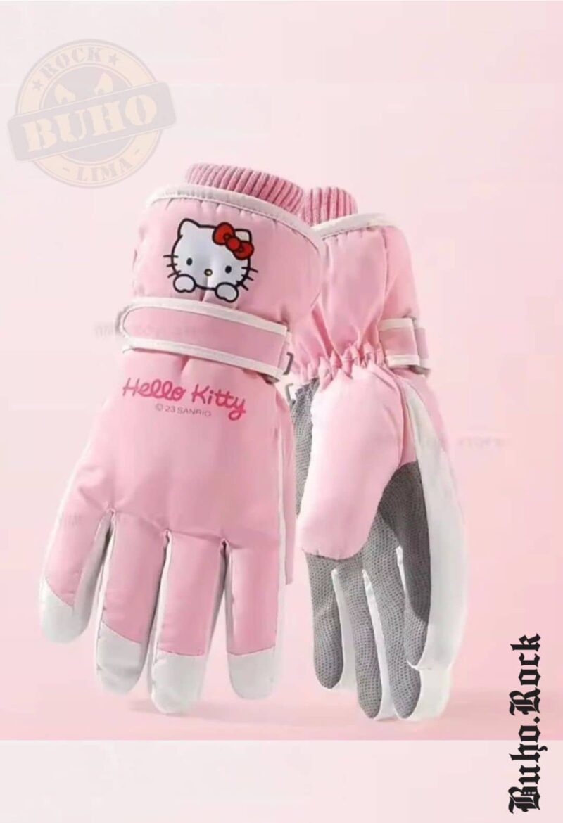 Guante de moto HELLO KITTY - BUHO.ROCK