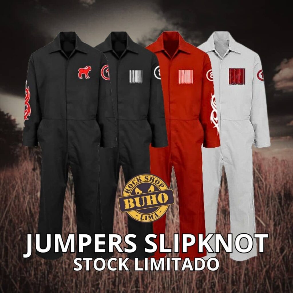 SLIPKNOT Mameluco Clasico Jumpsuit – BUHO.ROCK
